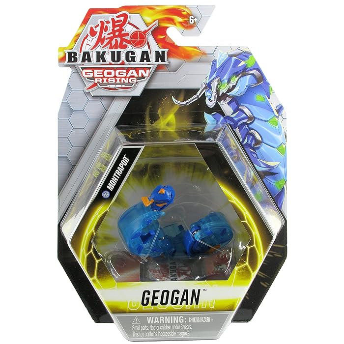 Buy Bakugan Geogan Rising 2021 Aquos Montrapod Collectible Action ...