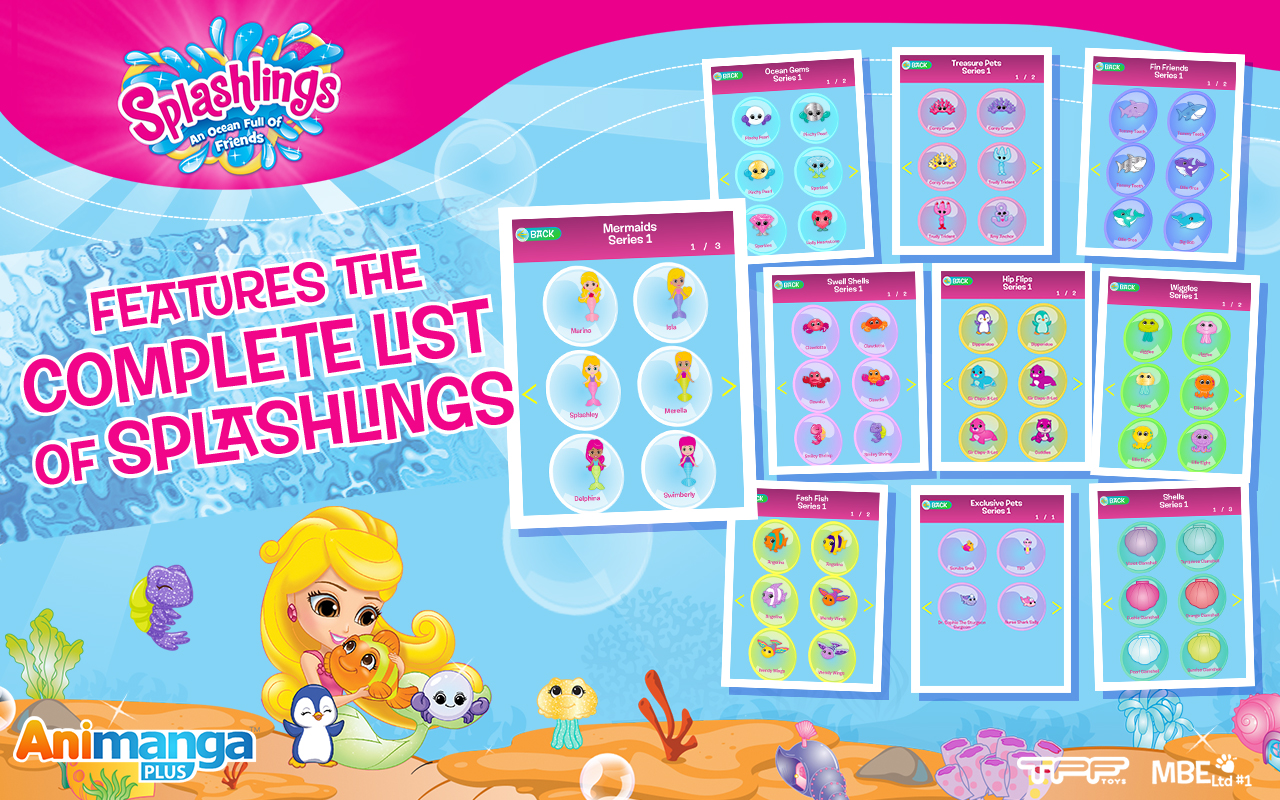 Splashlings - Collector's Guide & Checklist - App on Amazon Appstore
