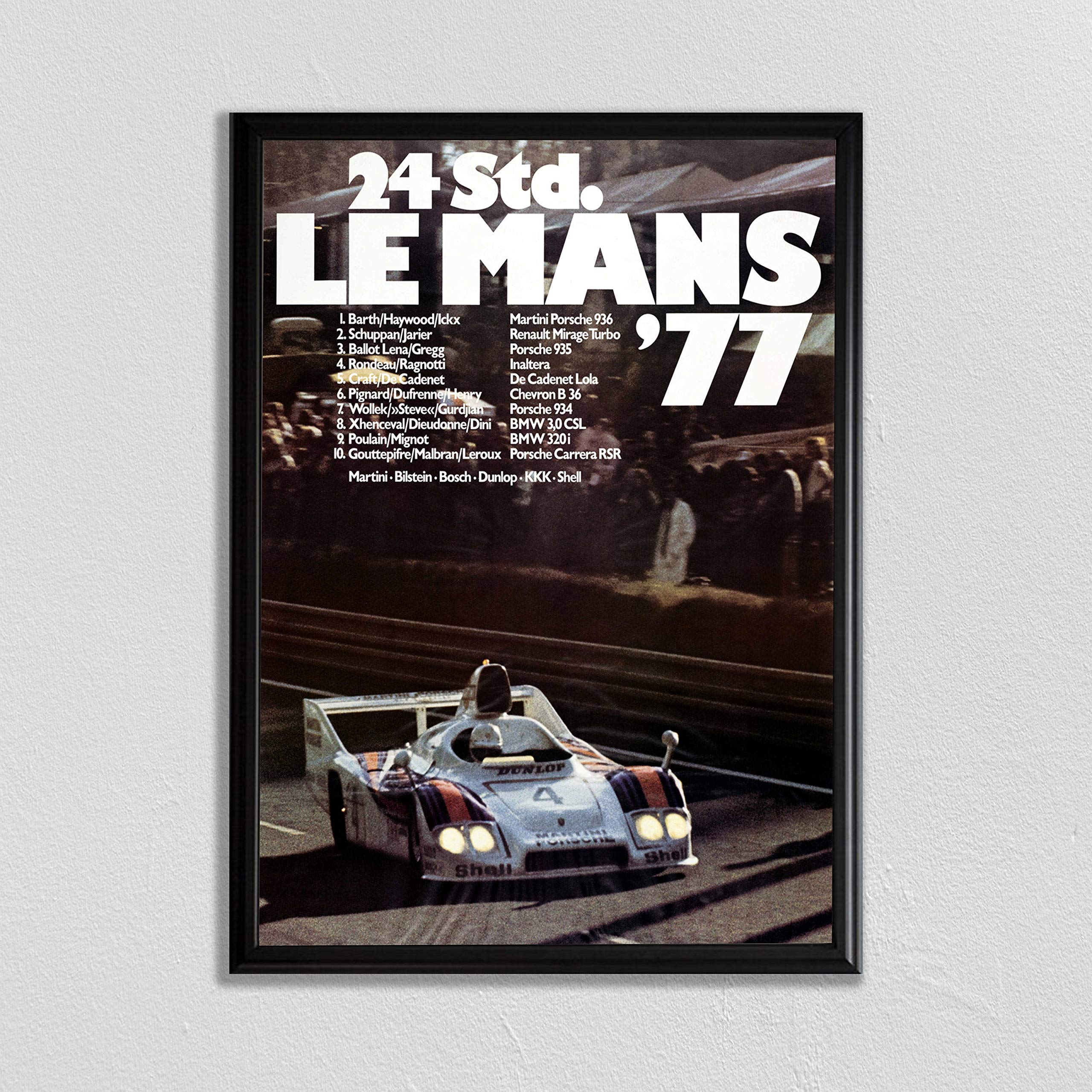 Porsche Poster F1 Racing Poster Ferrari Poster Monaco Grand Prix ...