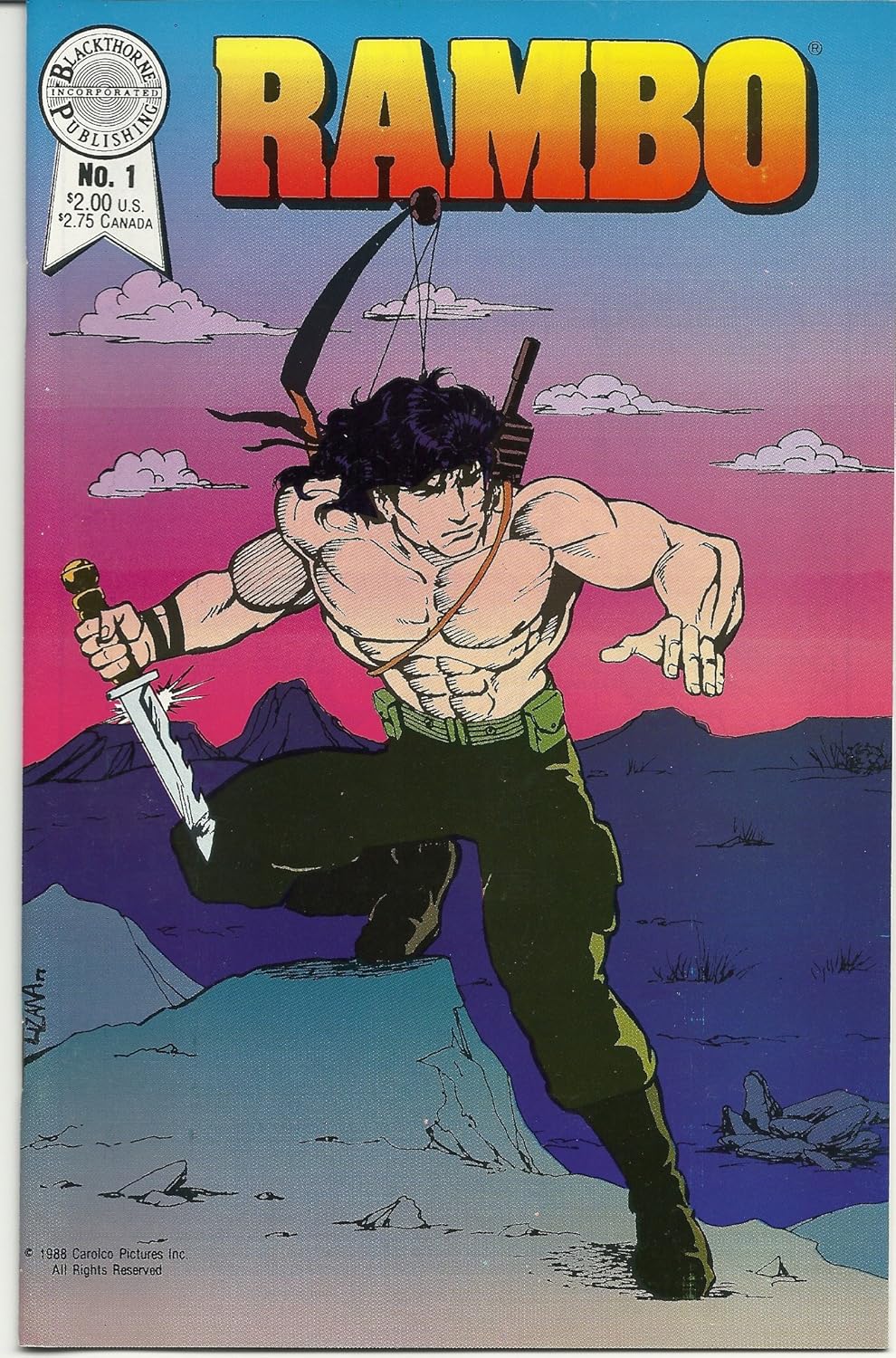 Rambo No. 1 (Comic book) (Rambo, 1): Ron Fortier: Amazon.com: Books