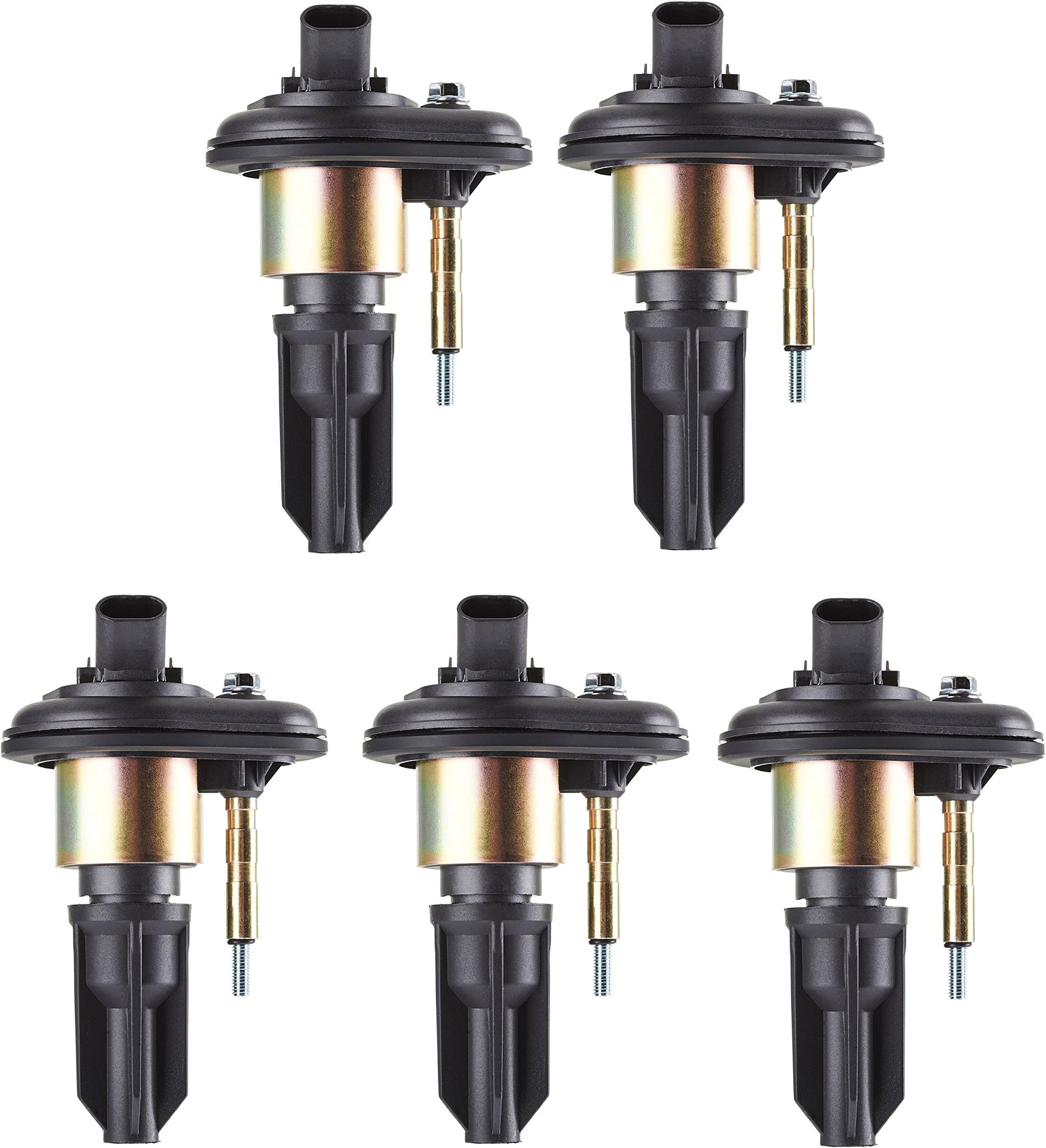 Amazon.com: ENA Set of 5 Ignition Coils Pack Compatible with Chevrolet ...