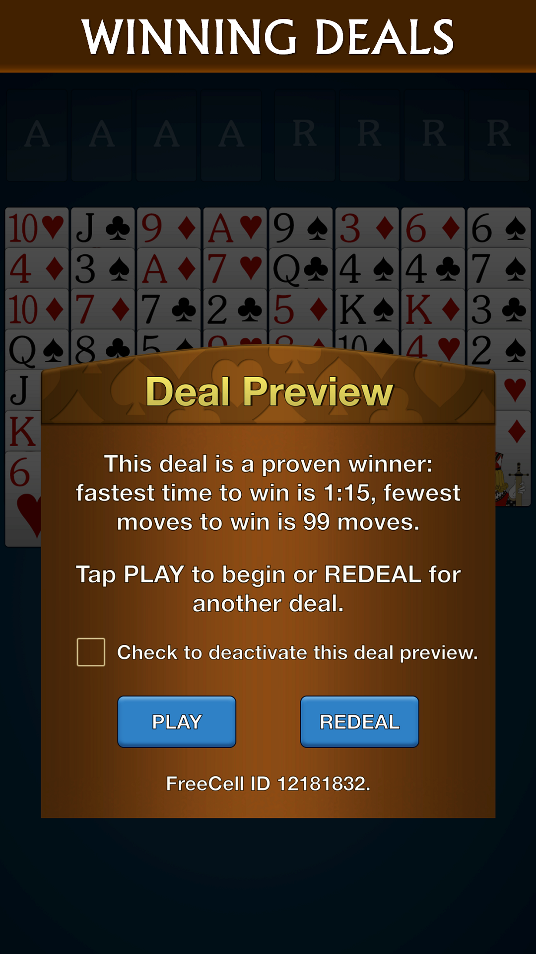 FreeCell Solitaire - App on Amazon Appstore