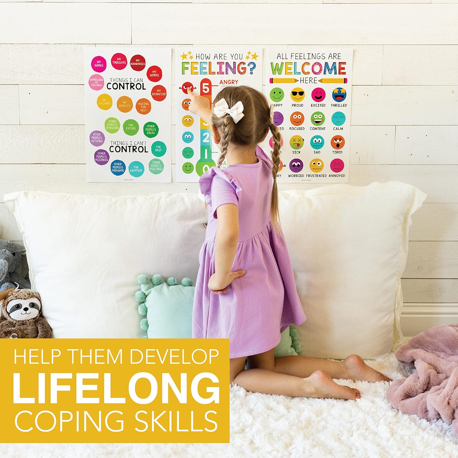 Colorful Feelings Chart for Kids - Educational Australia | Ubuy