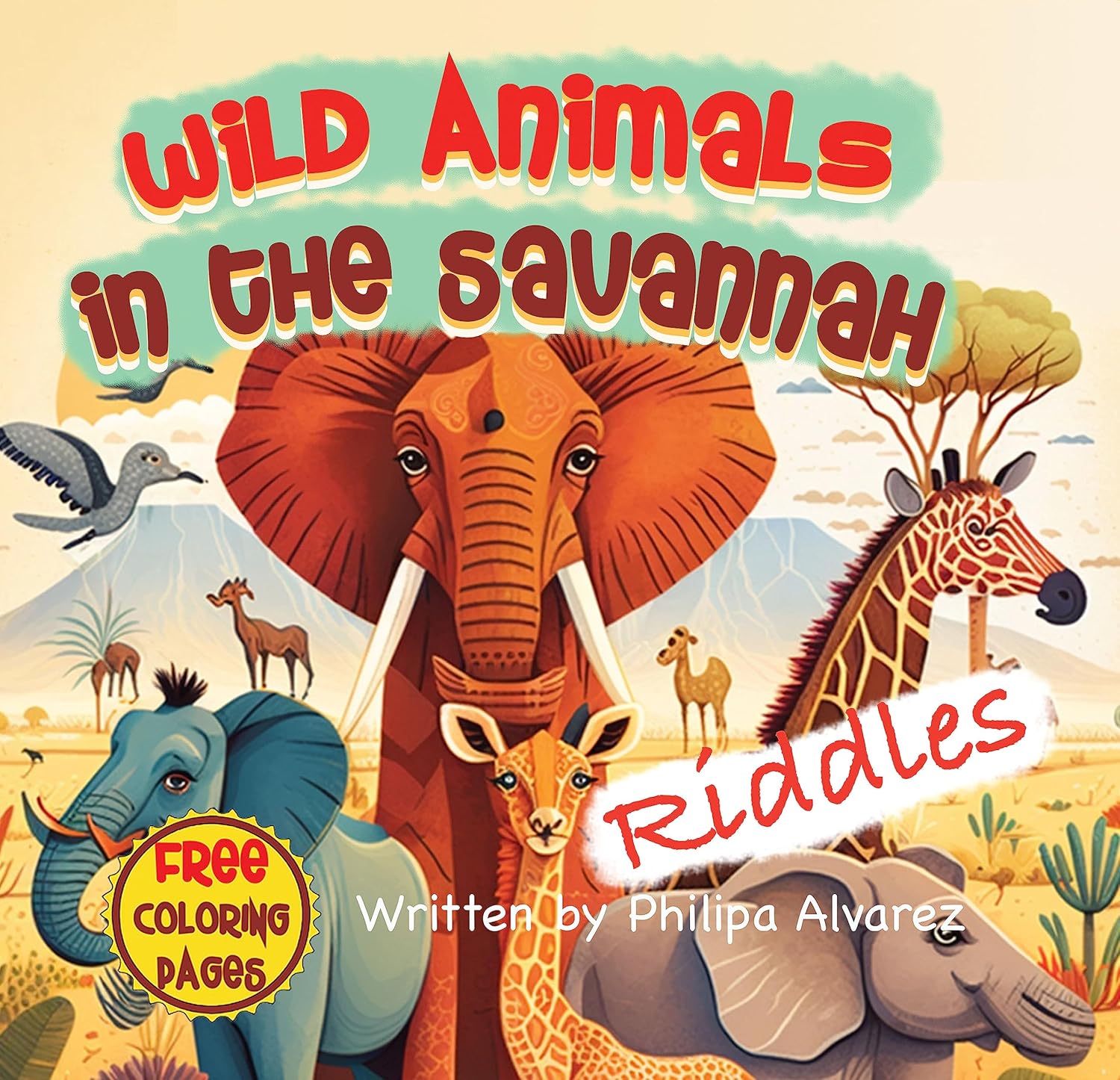 Wild Animals in the Savannah Riddles: Wild Animals Riddles for kids ...