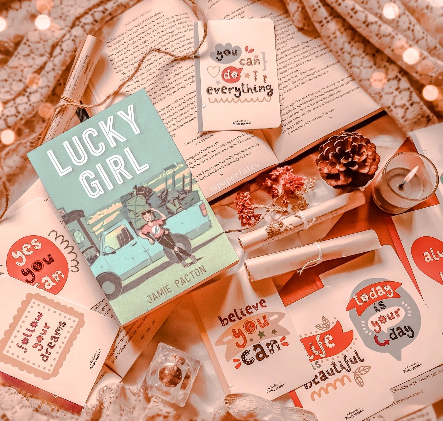 Lucky Girl : Pacton, Jamie: Amazon.in: Books
