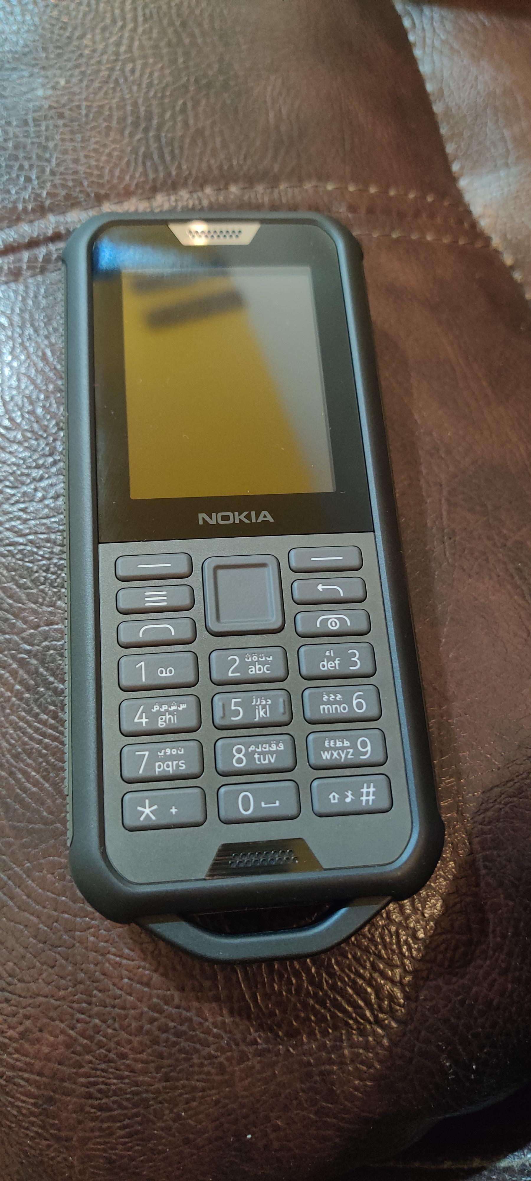 Nokia 800 Tough, 4GB, IP68 Rugged Cell Phone, 4G LTE (Black) : Amazon ...