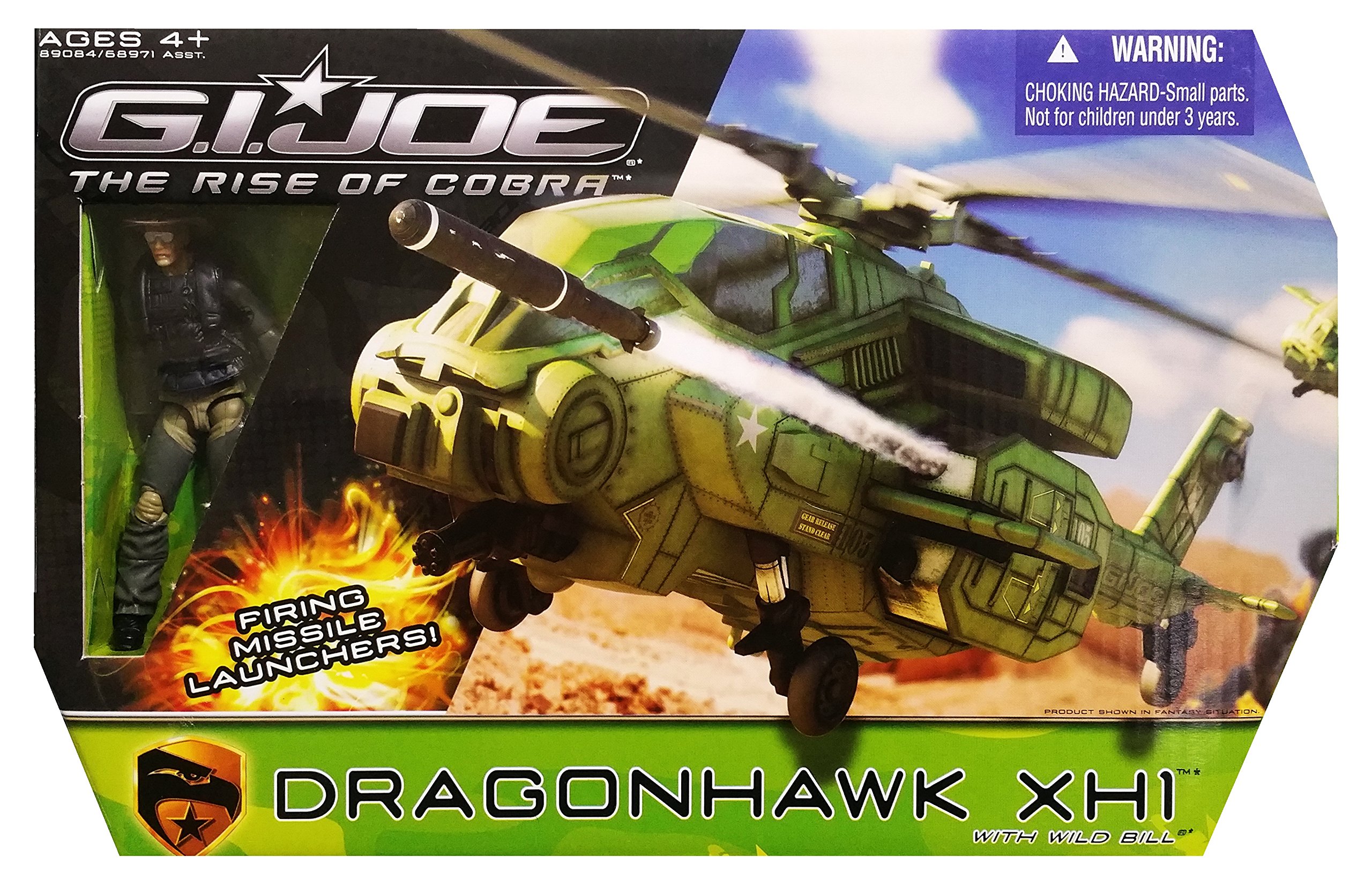 Buy Hasbro G.I. Joe Rise of Cobra Dragonhawk XH1 Helicopter with Wild ...