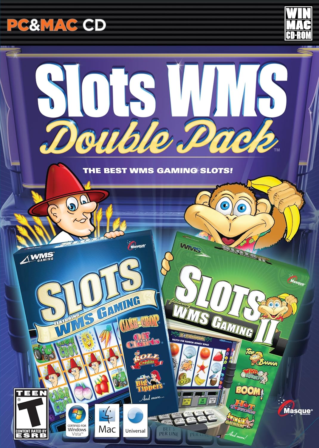 Amazon.com: Slots WMS Double Pack - PC/Mac : Video Games