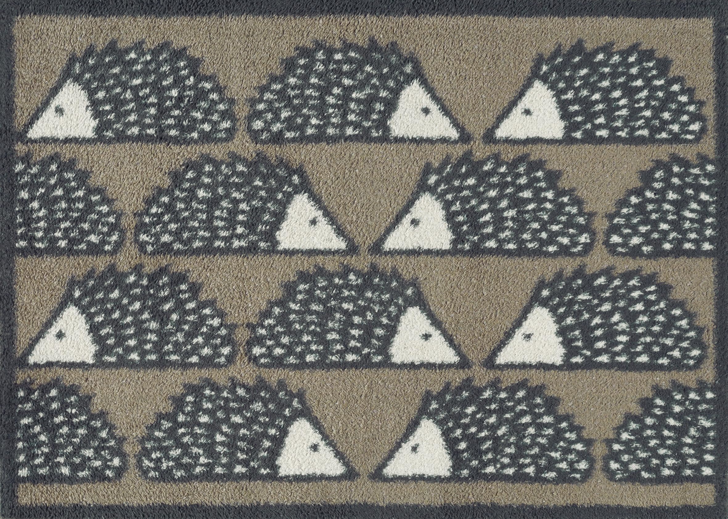 Turtle Mat Spike Hedgehog - Brown Scion Collection - Highly absorbent ...