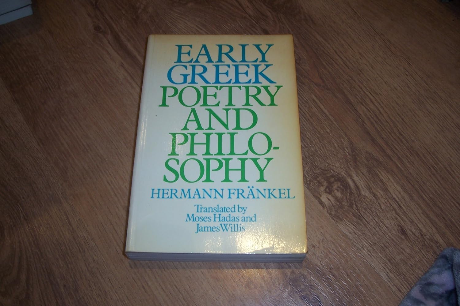 Amazon.co.jp: Early Greek Poetry and Philosophy : Frankel, Hans Hermann ...