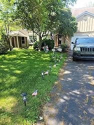 Amazon.com: 25 Pack Hand Held Small Mini Flag USA US Flag American Flag ...