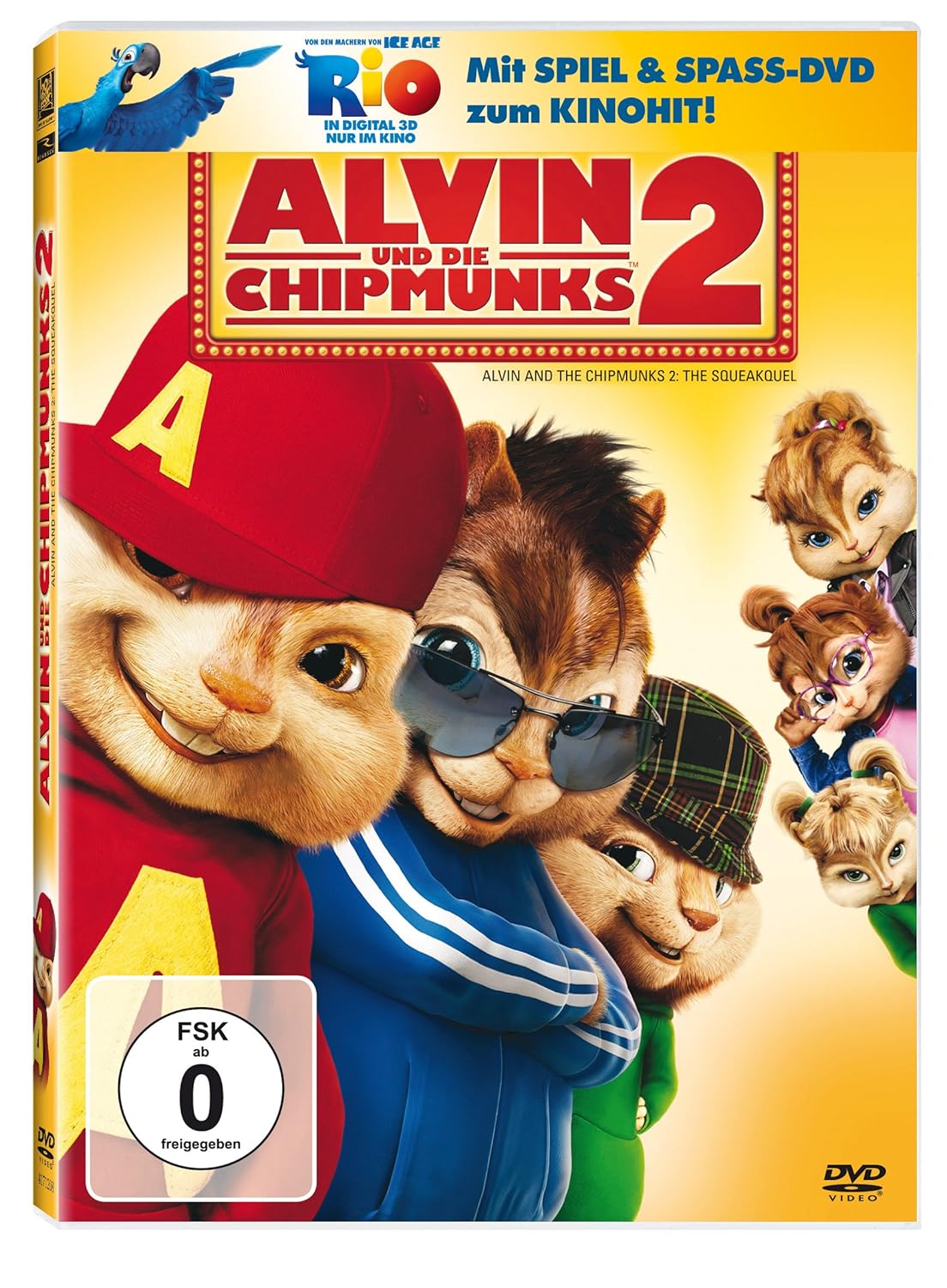 Alvin und die Chipmunks 2 (+ Rio Activity Disc) [2 DVDs]: Amazon.de ...