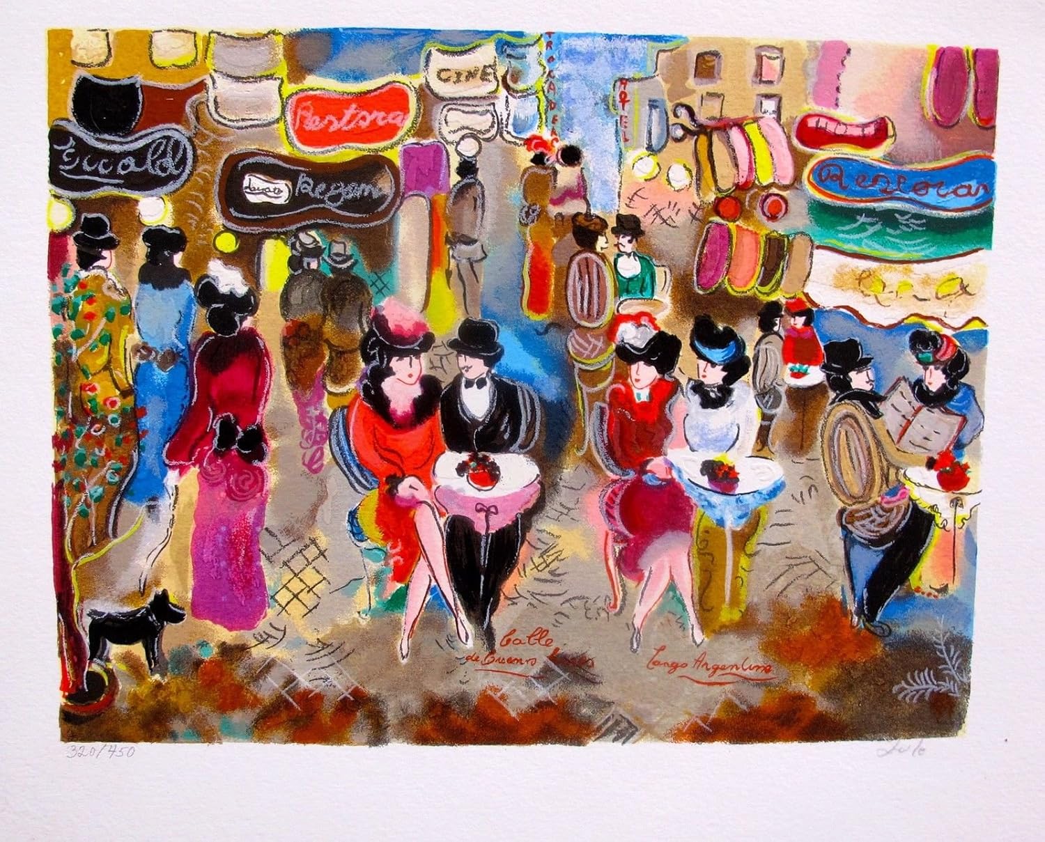 Amazon.com: Leos Coffers Art by Zule Moskowitz The Old Bakery” Hand ...