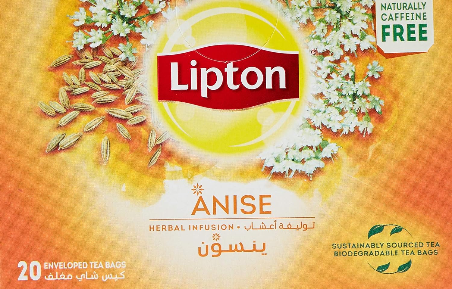 Lipton Herbal Infusion Tea Anise 20 Teabags : Amazon.ae: Grocery