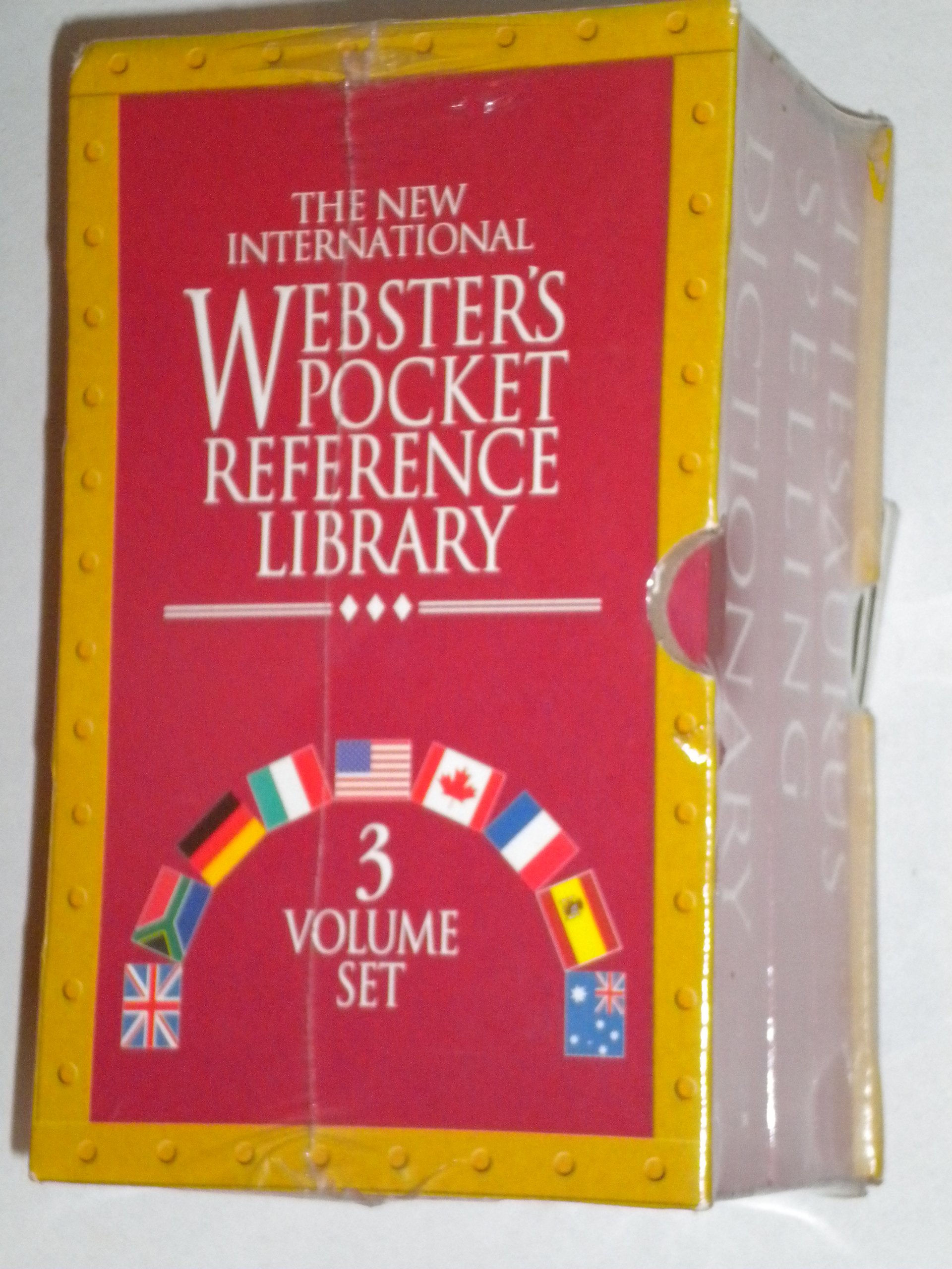The New International Webster's Pocket Reference Library: Dictionary ...
