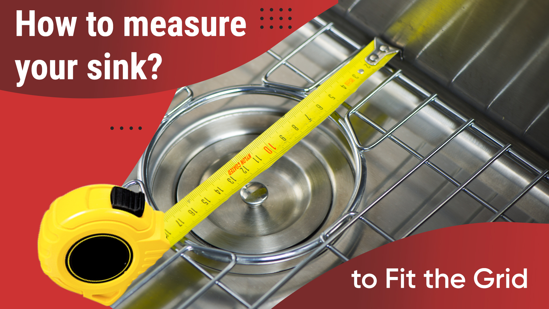 Watch Grids for Kitchen Sink Measurement Explainer on Amazon Live