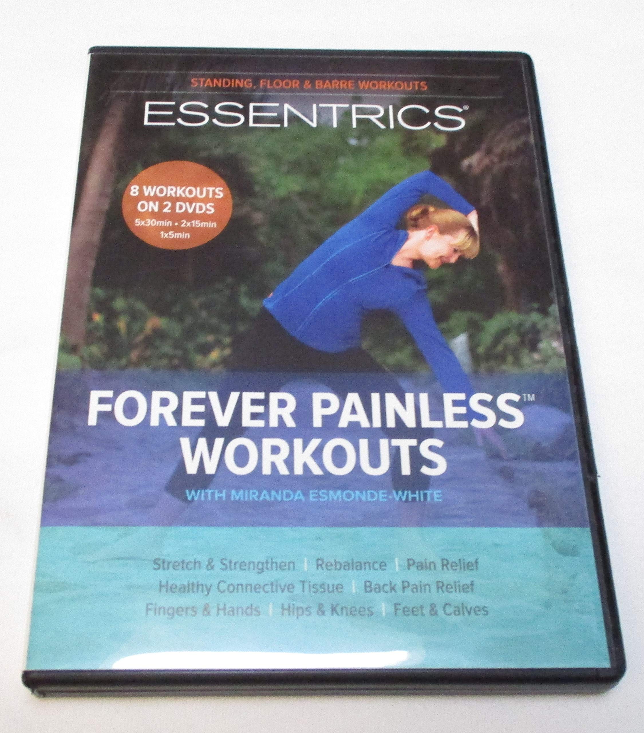 Amazon.com: Essentrics Standing, Floor & Barre Workouts Forever Painless Workouts with Miranda ...