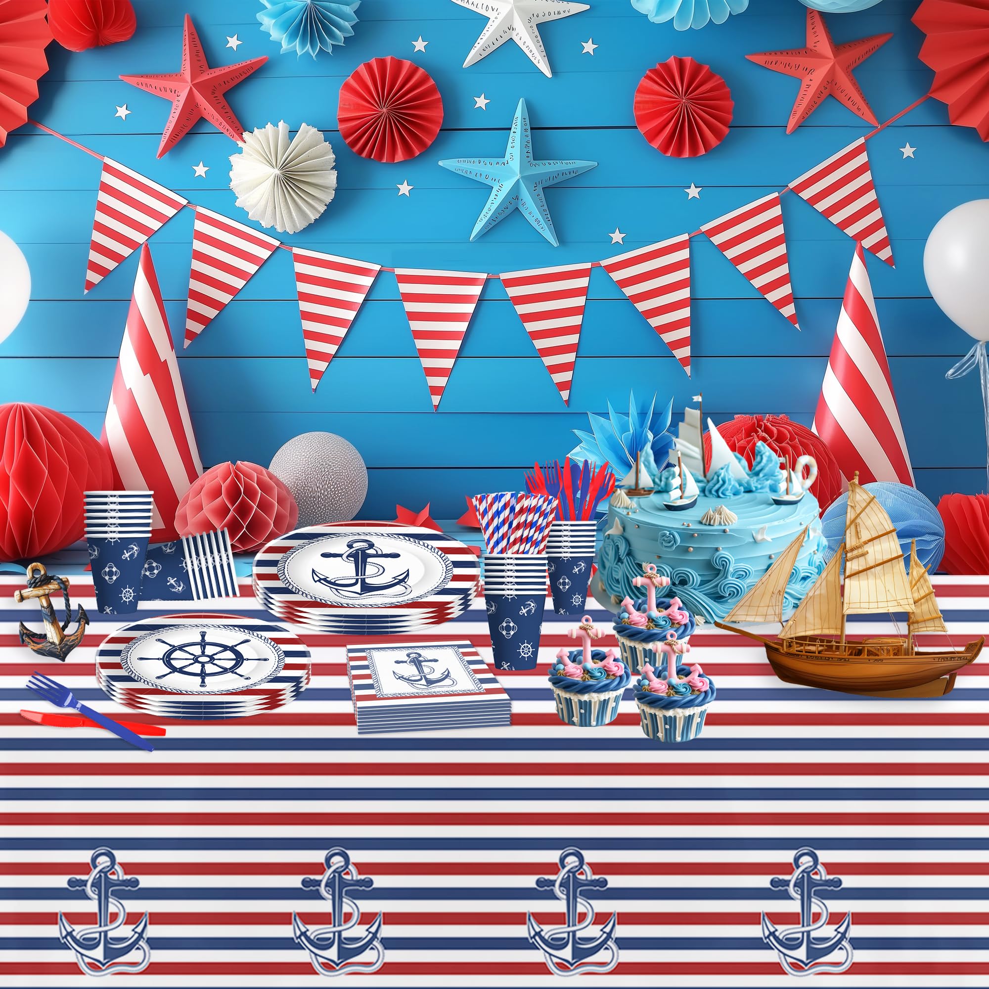 Sailor Birthday Party Themes Nautical Birthday Party