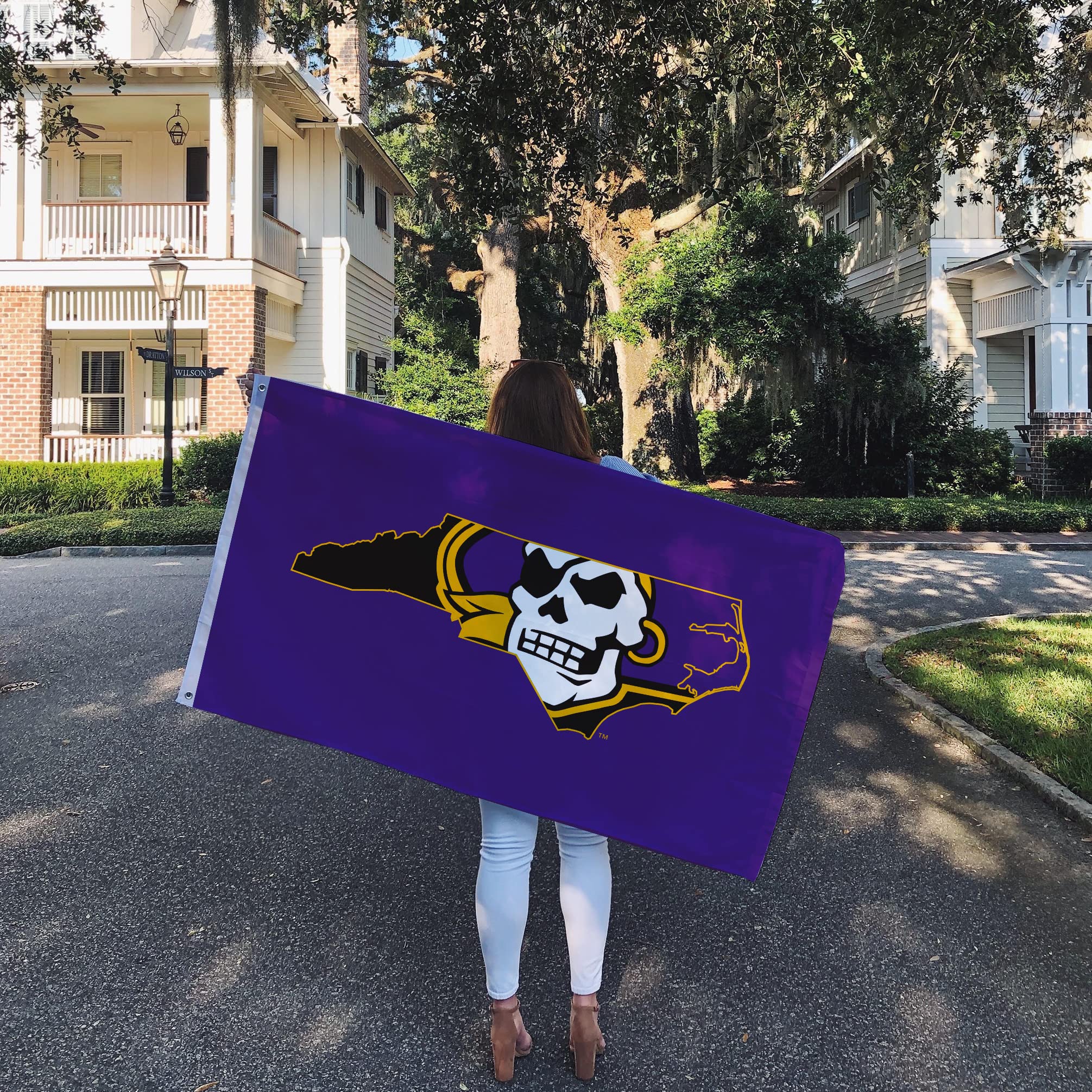 3x5 Foot Banner East Carolina University ECU Pirates Flag - 3x5 Foot ...