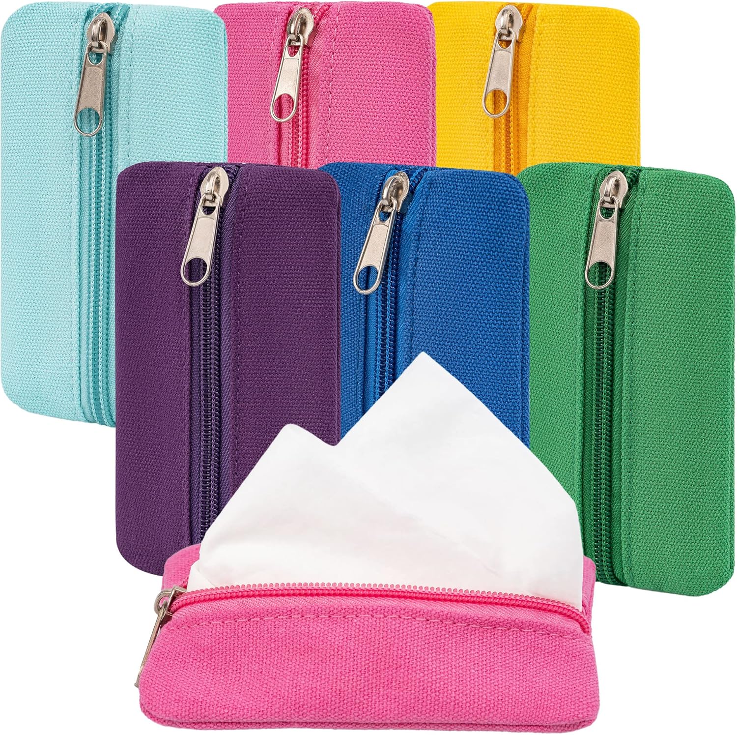 Amazon.com: Pocket Tissue Holder, 6 Packs Tissue Holder for Purse ...