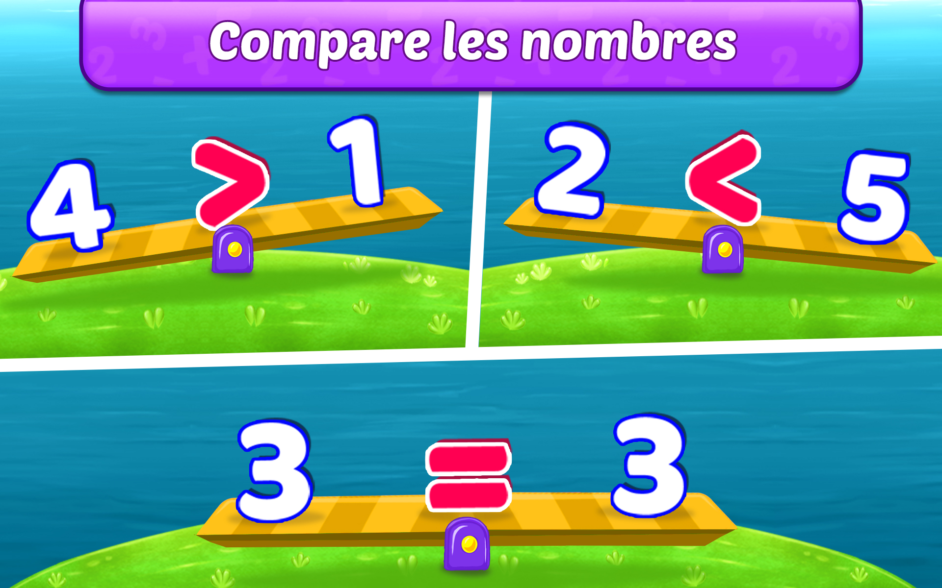 Jeux de maths Enfants - Addition et soustraction - Application sur ...