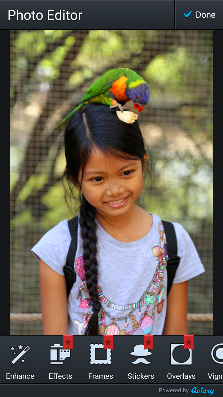 Parrot Crop Photo - App on Amazon Appstore