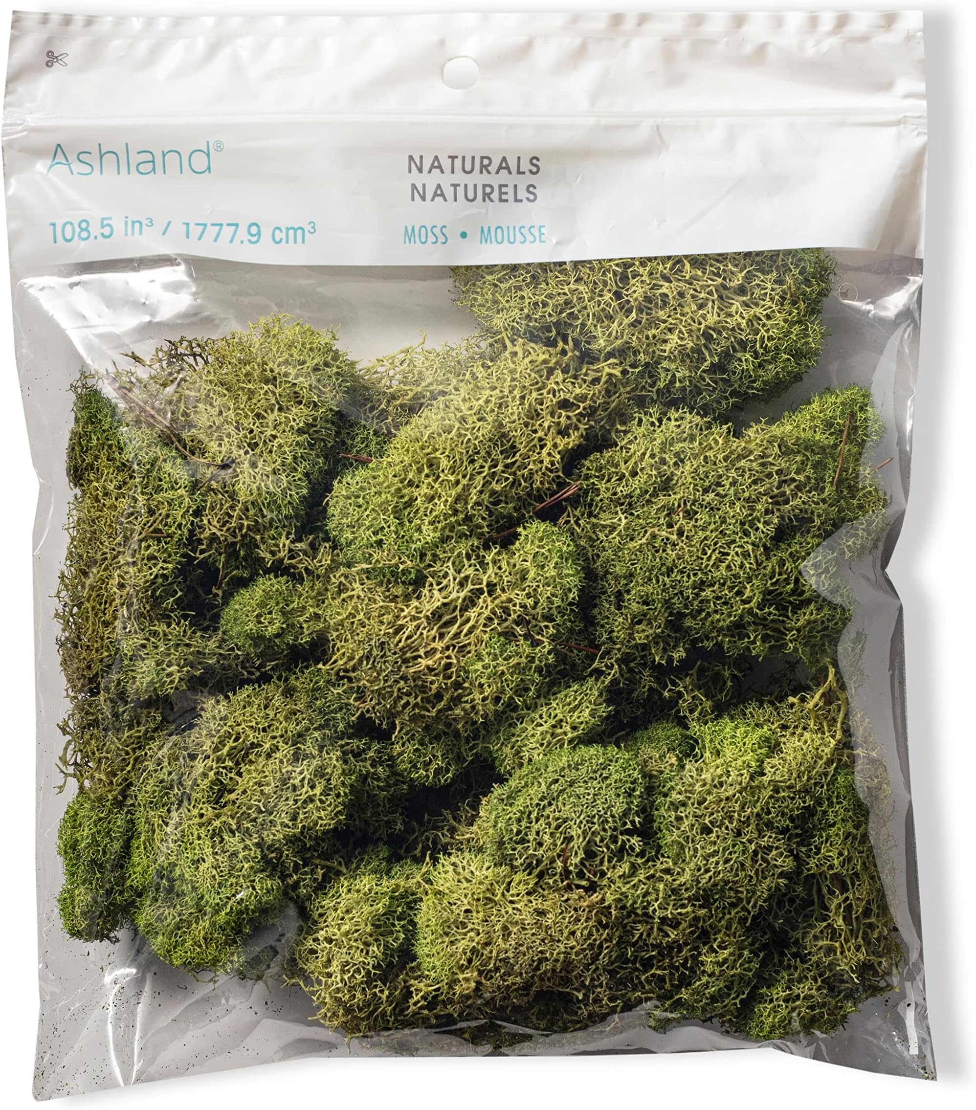Amazon.com: 3 Oz Fake Moss, Preserved Moss, Fake Green Moss for Potted ...