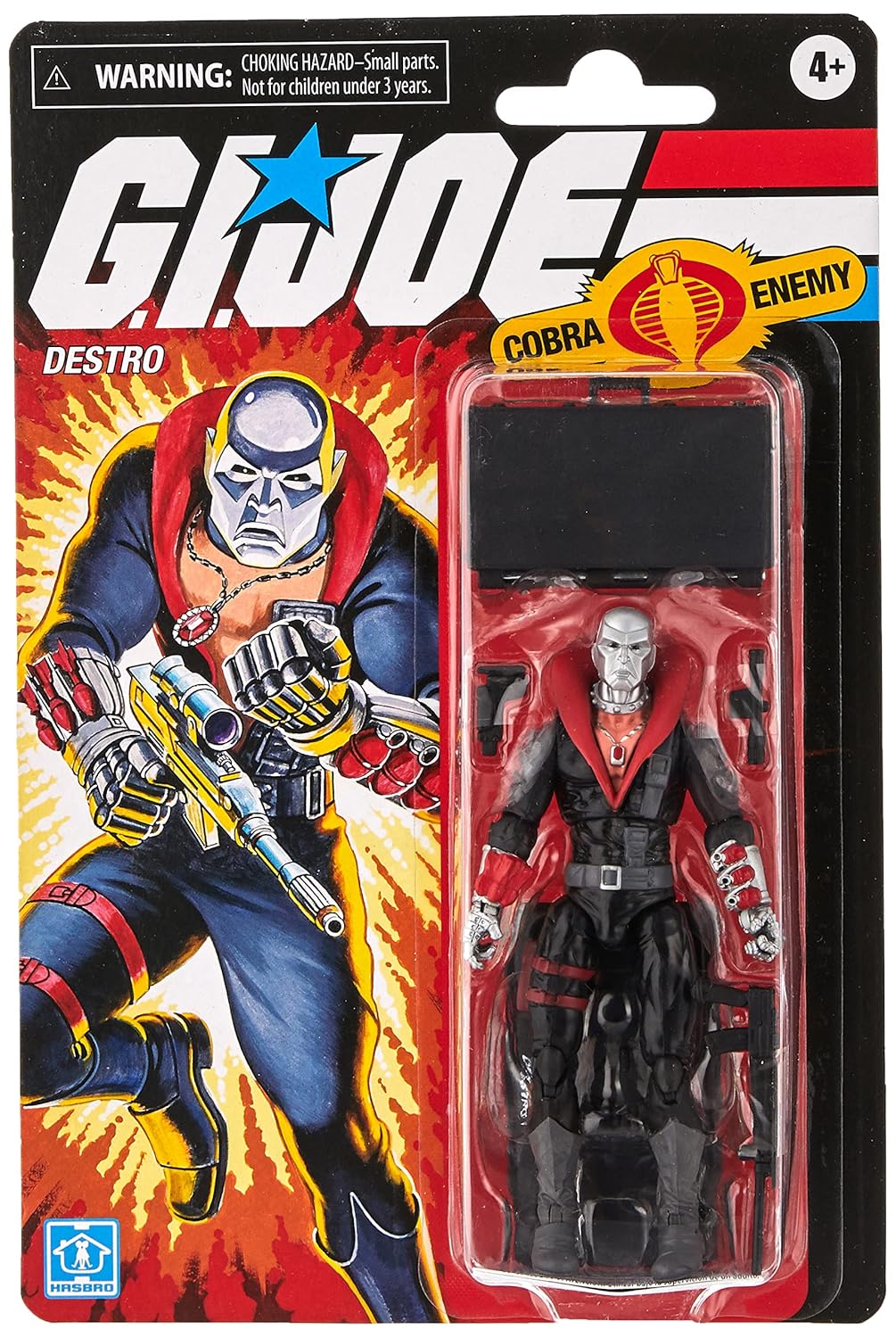 Buy G. I. Joe Retro Collection - Destro Collectible Action Figure 3.75 ...