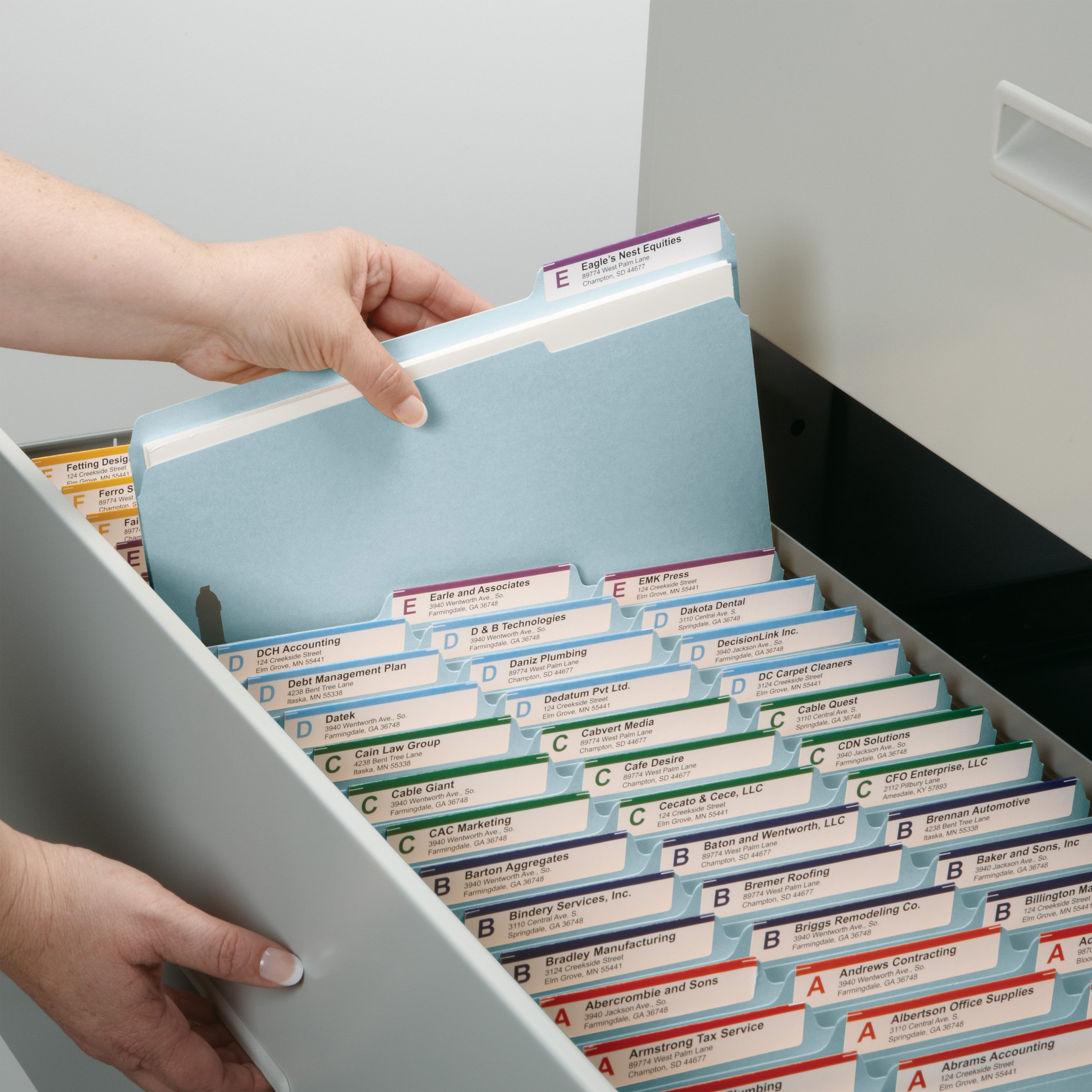 Snapklik.com : Smead 100% Recycled Pressboard Fastener File Folder, 2 ...