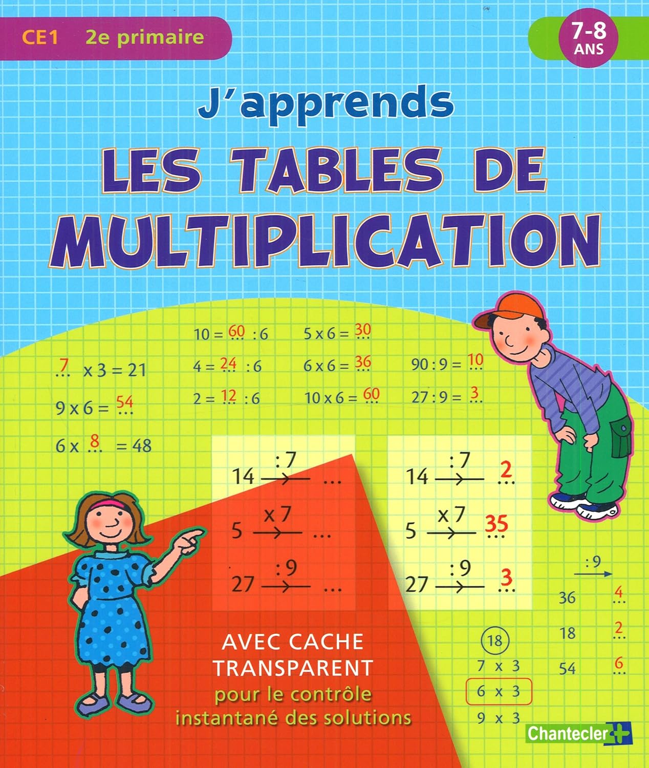 Amazon.fr - J'apprends les tables de multiplication CE1: 7-8 ans - De ...