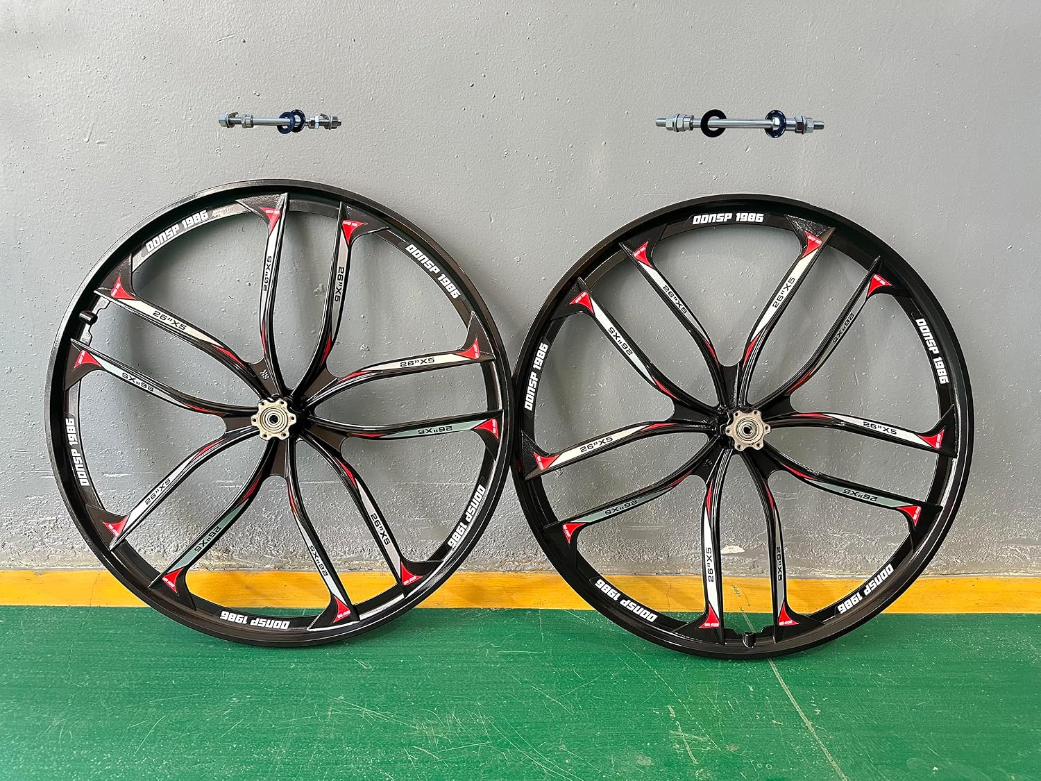 Amazon.com : CDHPOWER 26" Mag Wheel/Rim Front and Rear Magnesium Rimset ...
