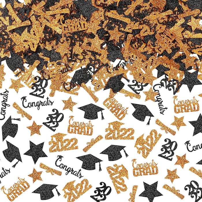 Buy 200Pcs Graduation Confetti 2022- Graduation Table Decorations 2022 ...