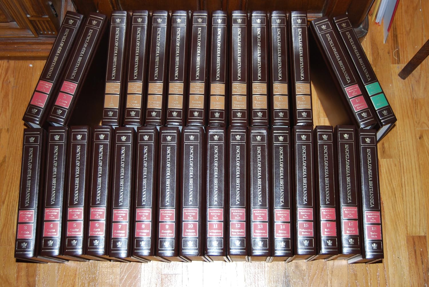 The New Encyclopaedia Britannica - 15th Edition (30 Volumes) Imperial ...