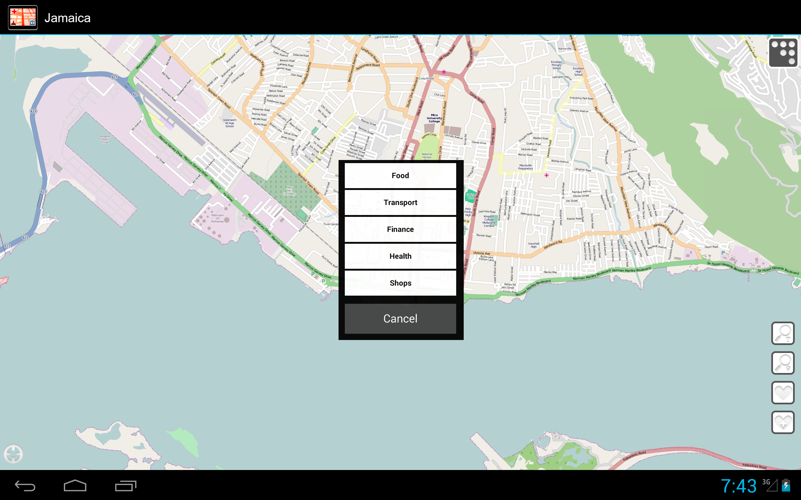 Jamaica Map Vector Isolated On Gray Stock Vector Royalty Free Jamaica Map Vector Isolated On ...