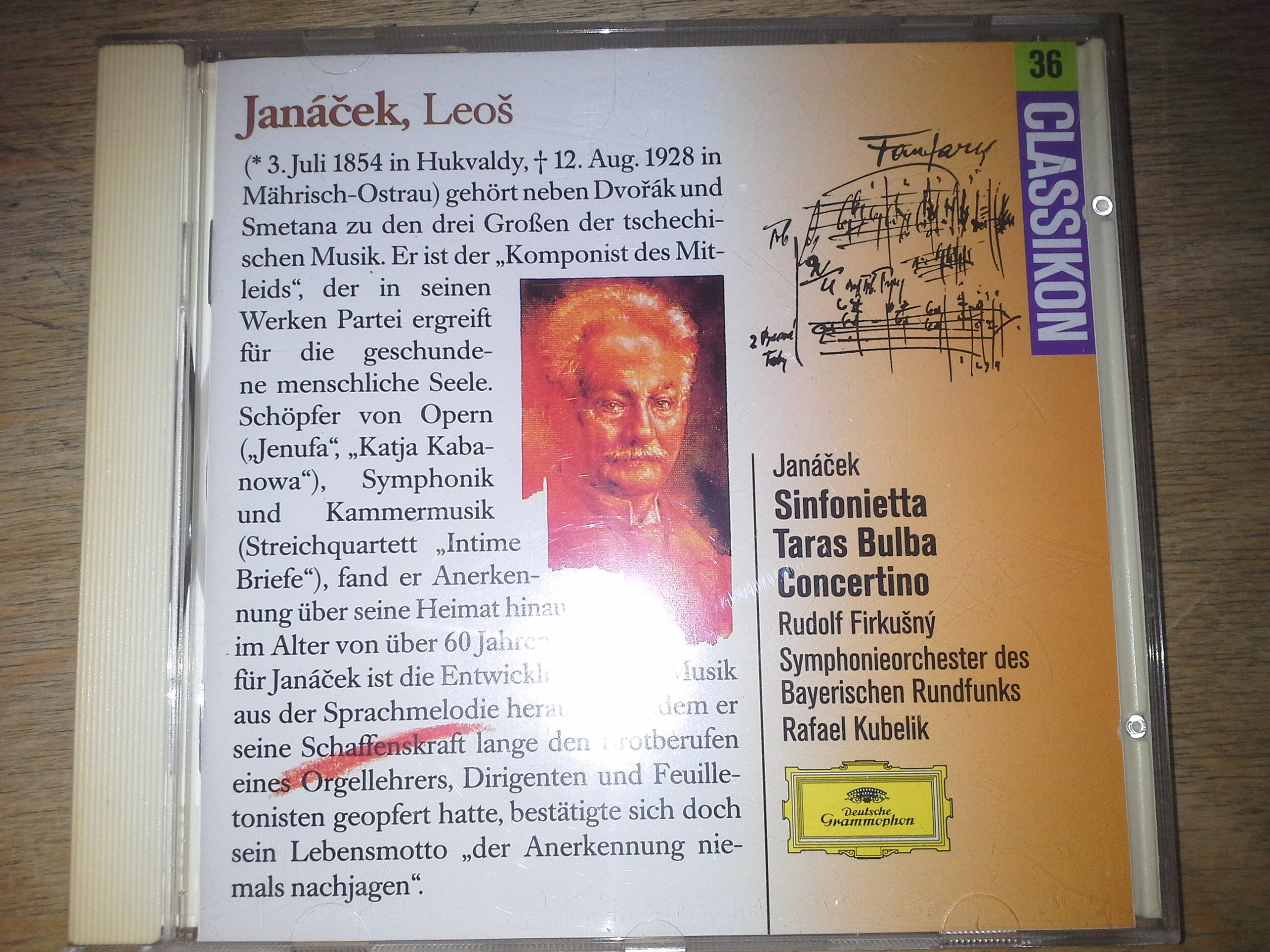 Janácek: Orchestral Works: Amazon.co.uk: CDs & Vinyl