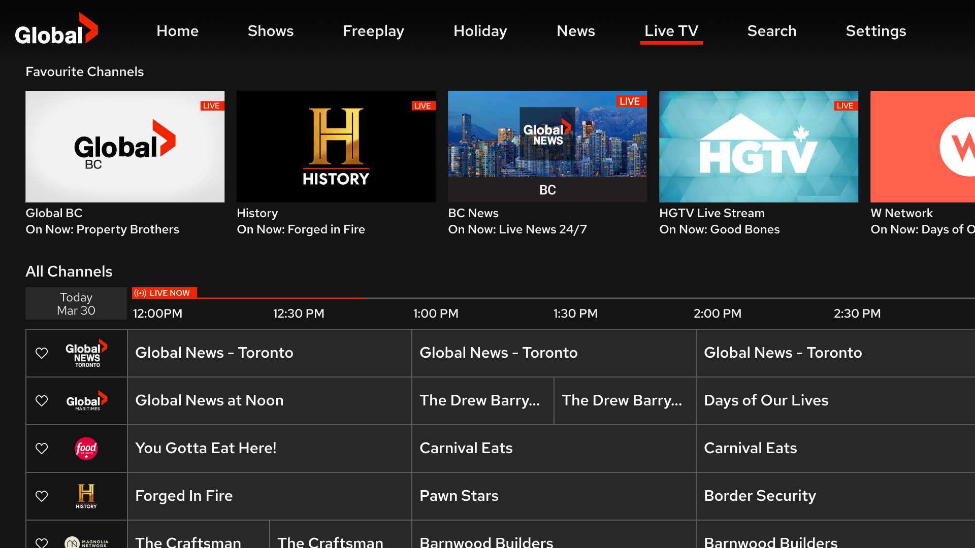 Global TV - App on Amazon Appstore