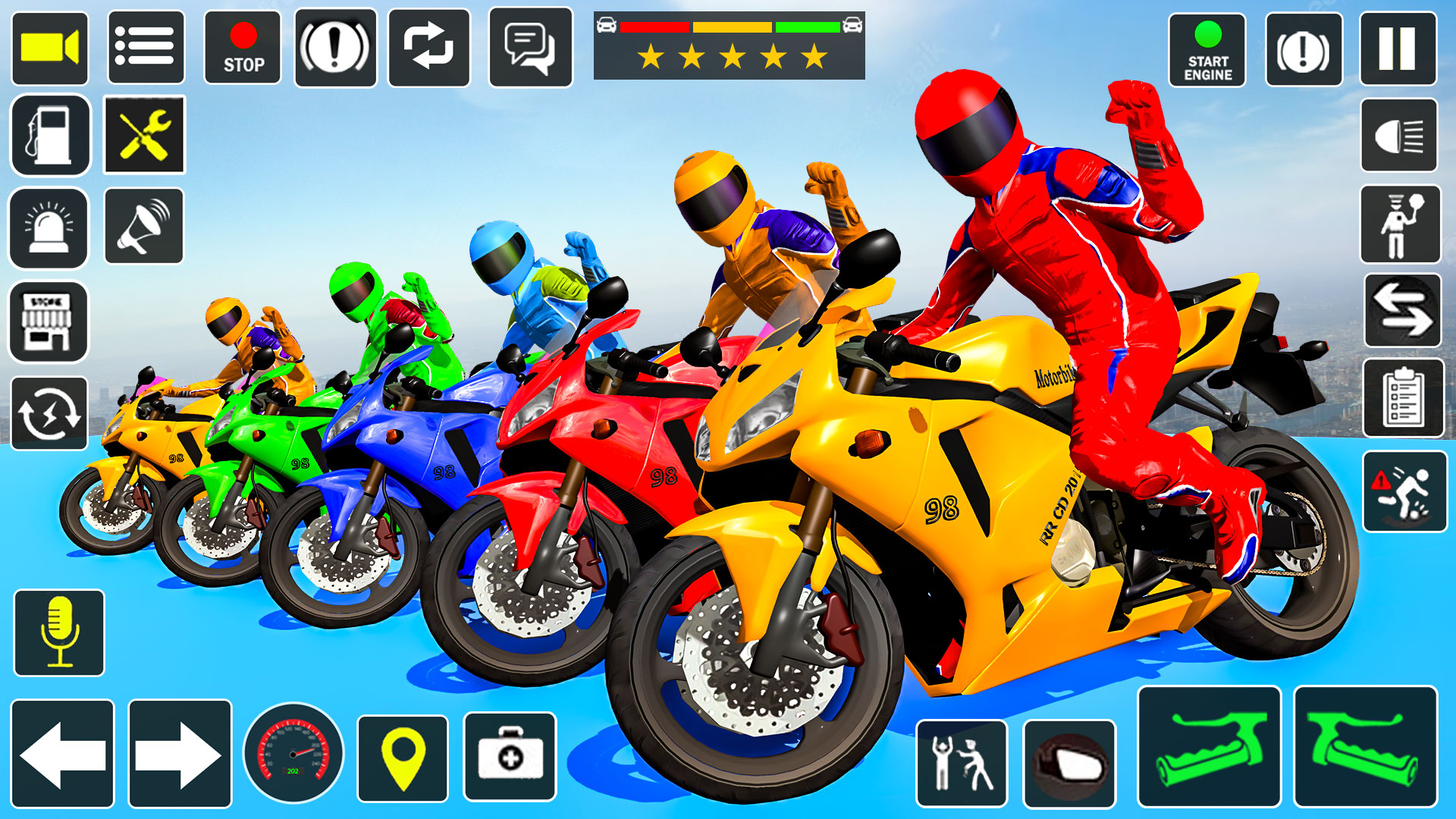 Ultimate Mega Ramp Car Stunt Racing Games - Car Driving Games - GT Car ...