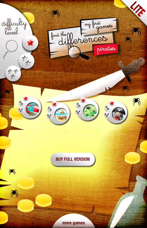 Find the Differences: Pirates Lite - App on Amazon Appstore