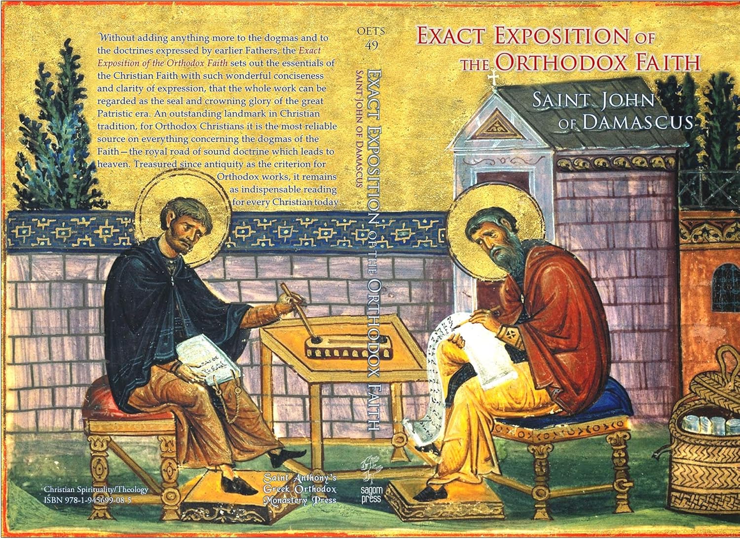 Exact Exposition of the Orthodox Faith: Saint John of Damascus ...