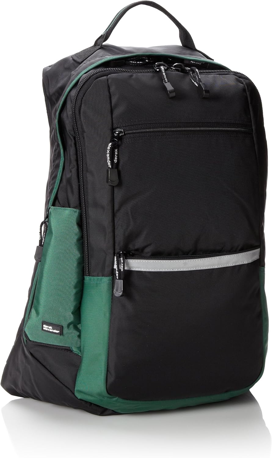 Amazon.com | Derek Alexander Full Zip Backpack and Organizer, Black ...