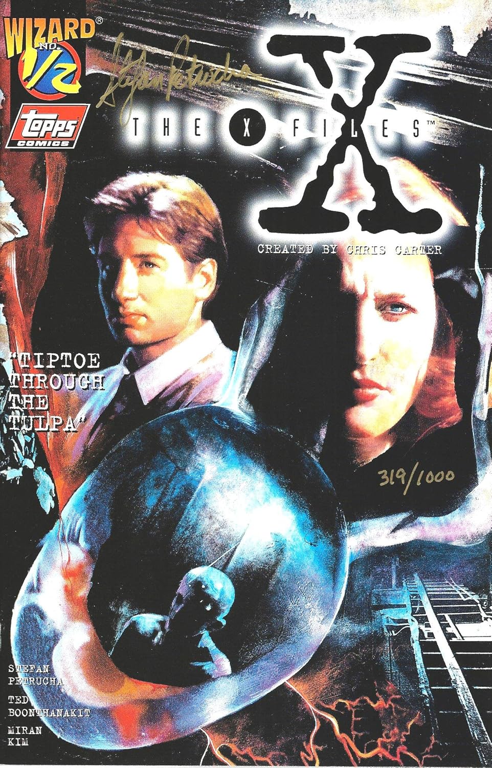 X-Files 1/2 "Tiptoe Through The Tulpa" Wizard Guide to Comics #53 ...