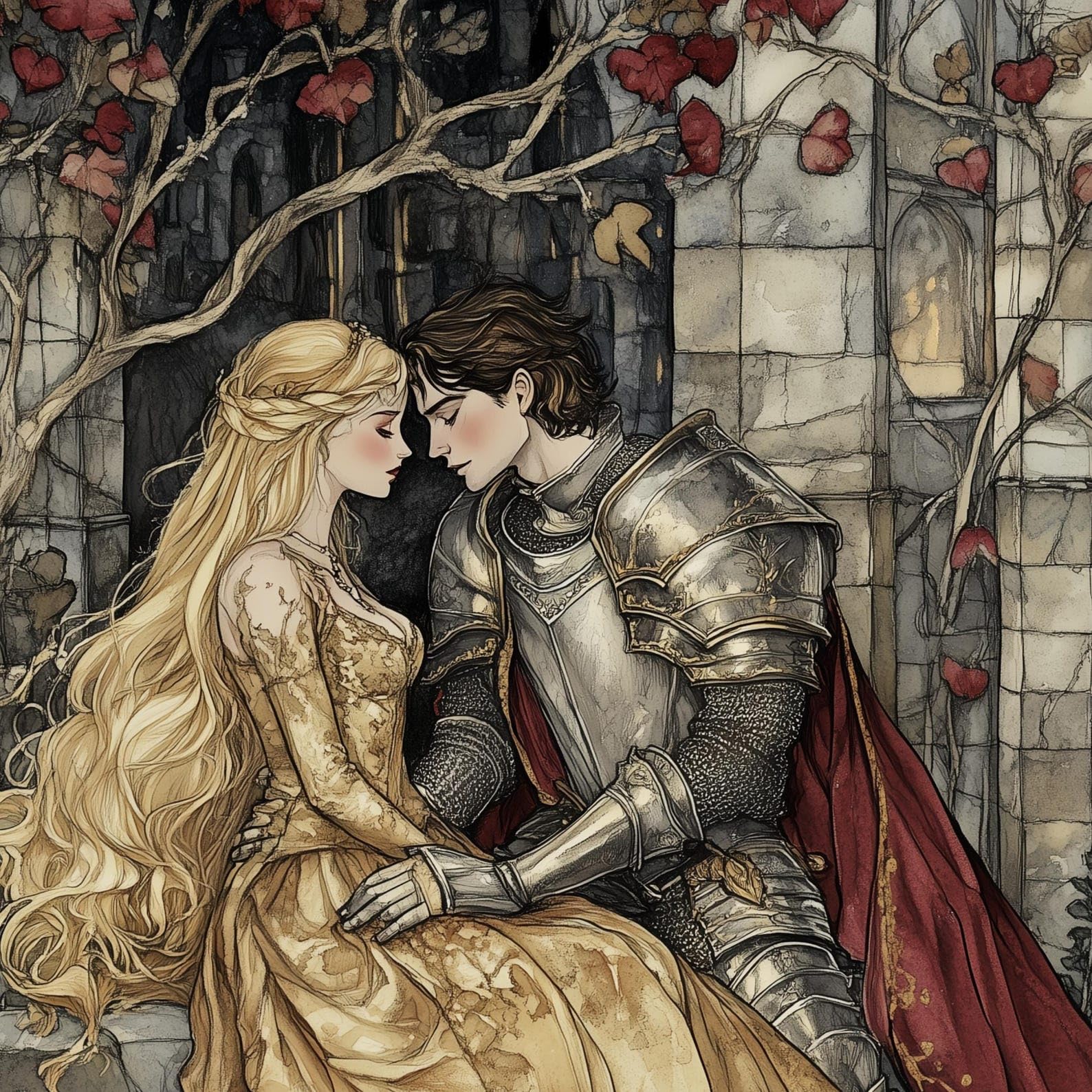 Medieval Princess Art