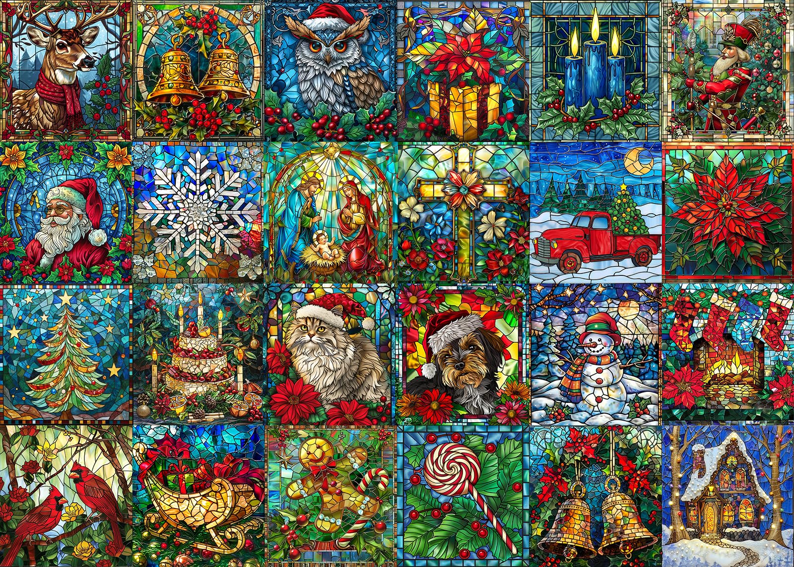 Snapklik.com : BUHAH Advent Calendar 2024 Puzzles For Adults 1000 Piece ...