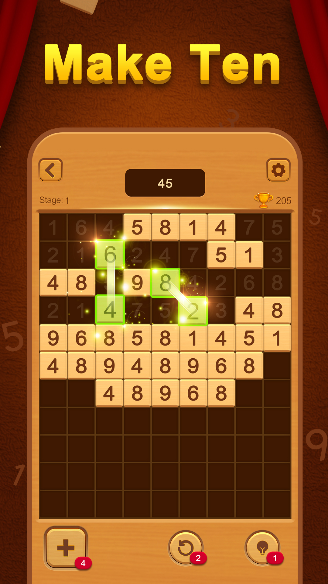 Wood Number - Match Ten Games - App on Amazon Appstore