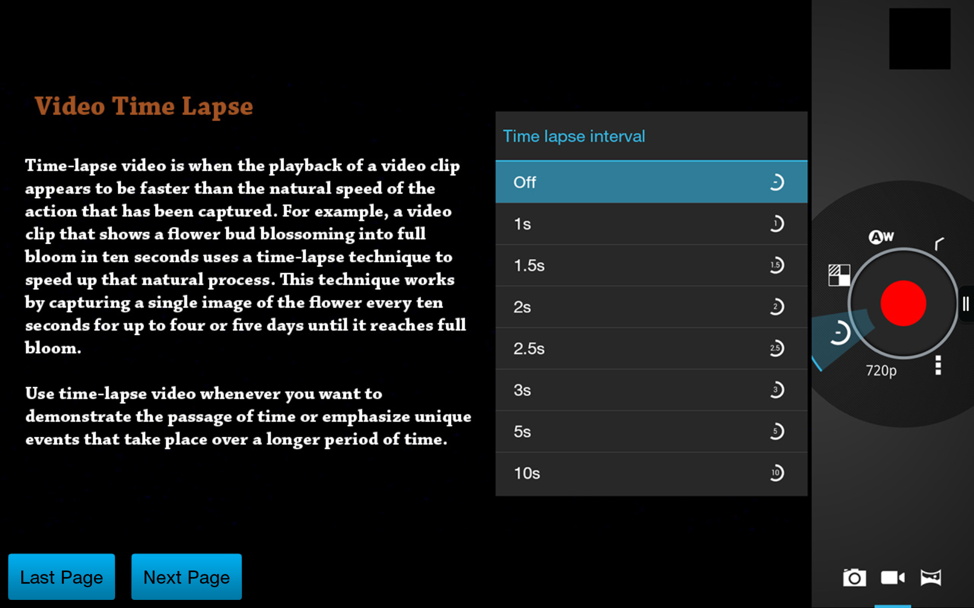 Camera Visual Guide (Kindle Tablet Edition) - App on Amazon Appstore