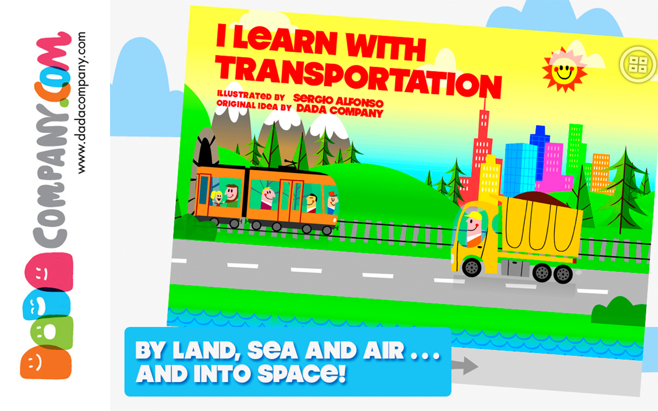 Aplicación I learn with transportation: educative game book for ...