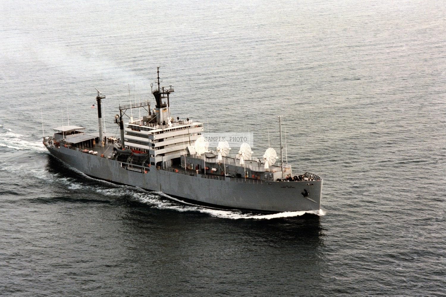 Amazon.com: Photo Aerial starboard bow view of the Victory class ...