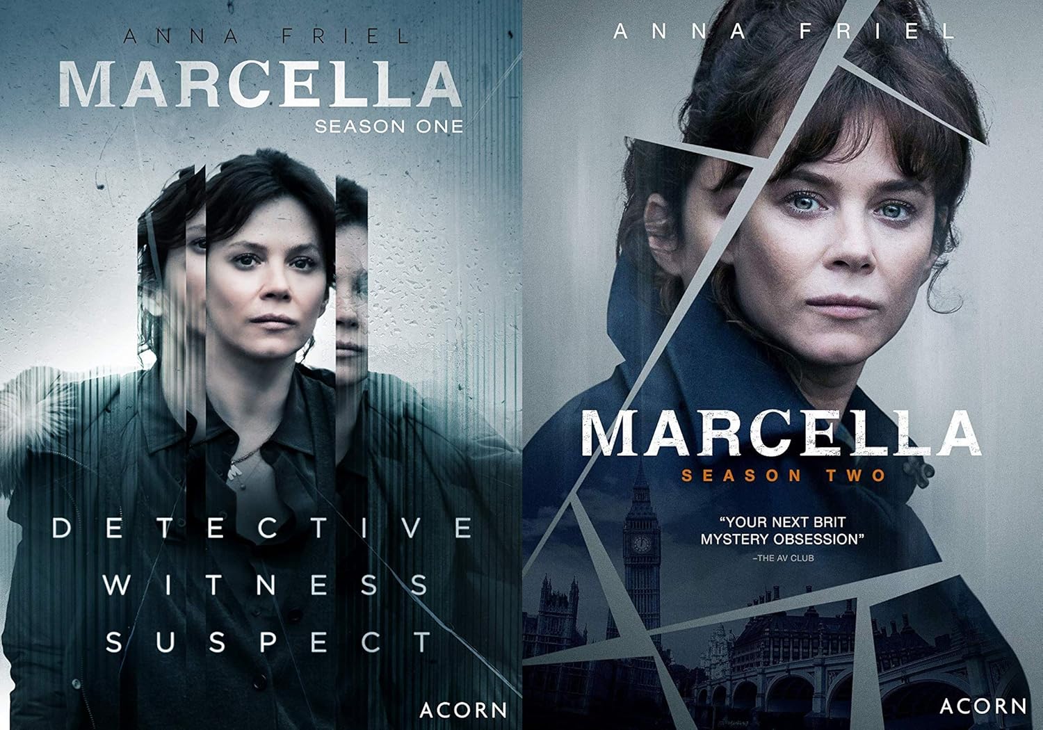 Amazon.com: Marcella Series 1-2 : Anna Friel, Nicholas Pinnock, Sinead ...
