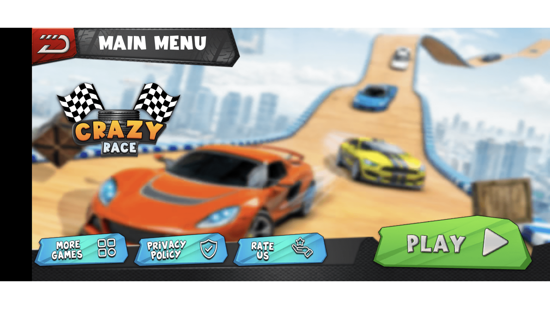 Mega Ramp Car Stunt Racing Adventure - Extreme Ramps Car Games 3D - App ...