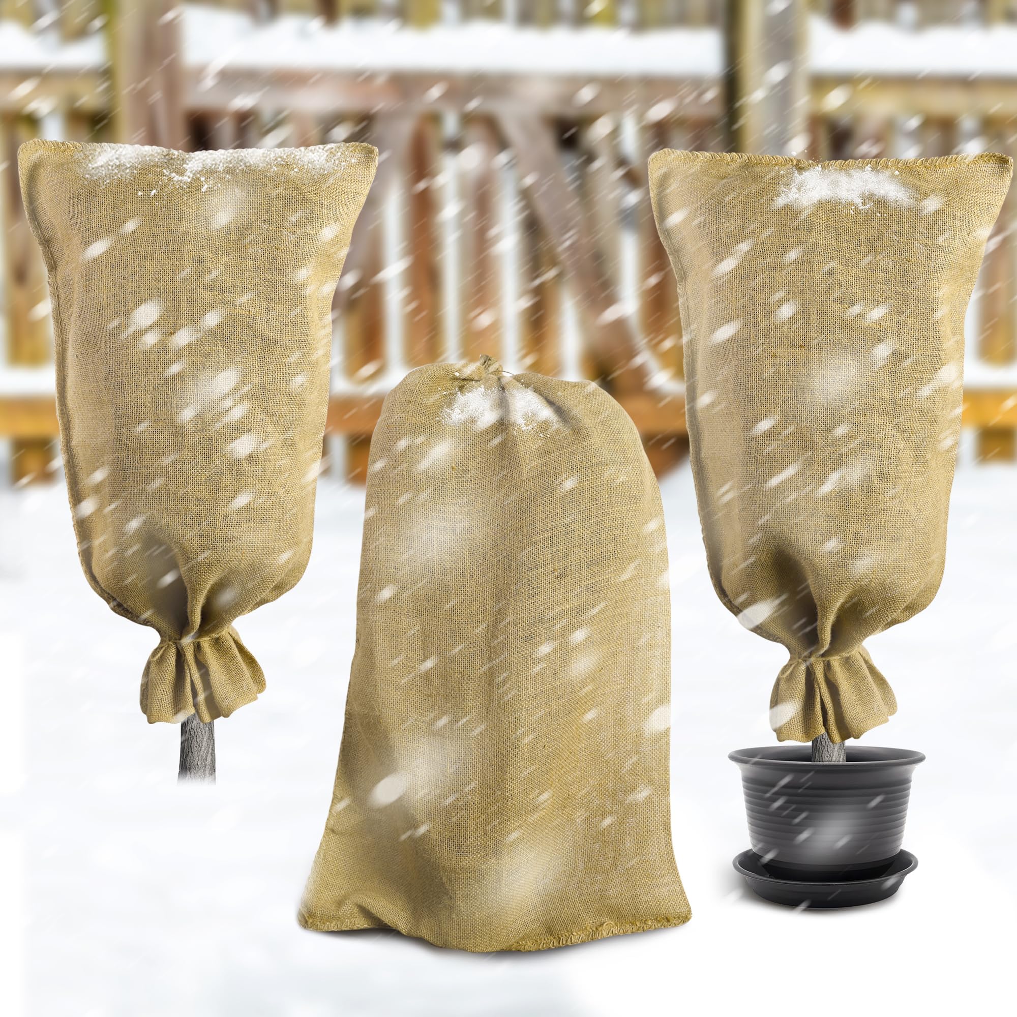 Amazon.com : FORTHBEYOND 40inx30ft Burlap Fabric roll,Multipurpose High ...